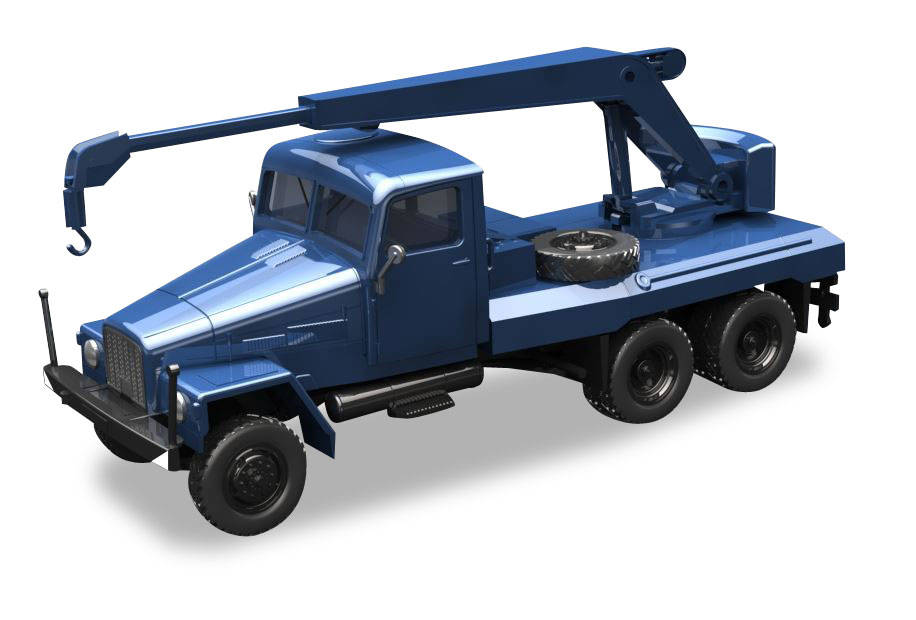 Herpa IFA G5 Cranetruck, blue 308106