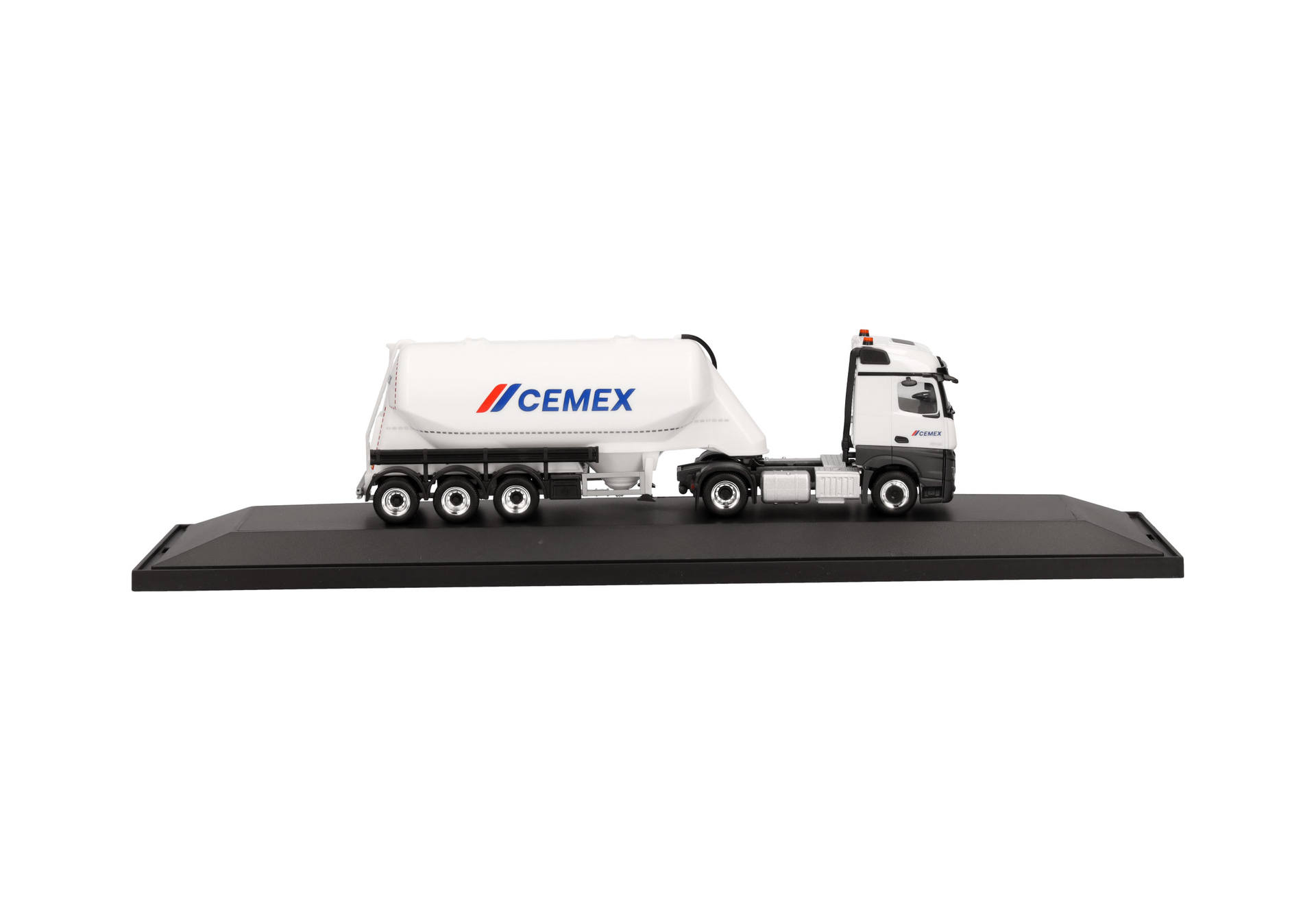 Mercedes-Benz Actros L 18 Streamspace bulk silo semitrailer "Cemex ...