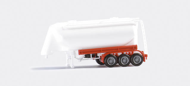 Herpa Spitzer tank trailer 3a, undecorated 075428