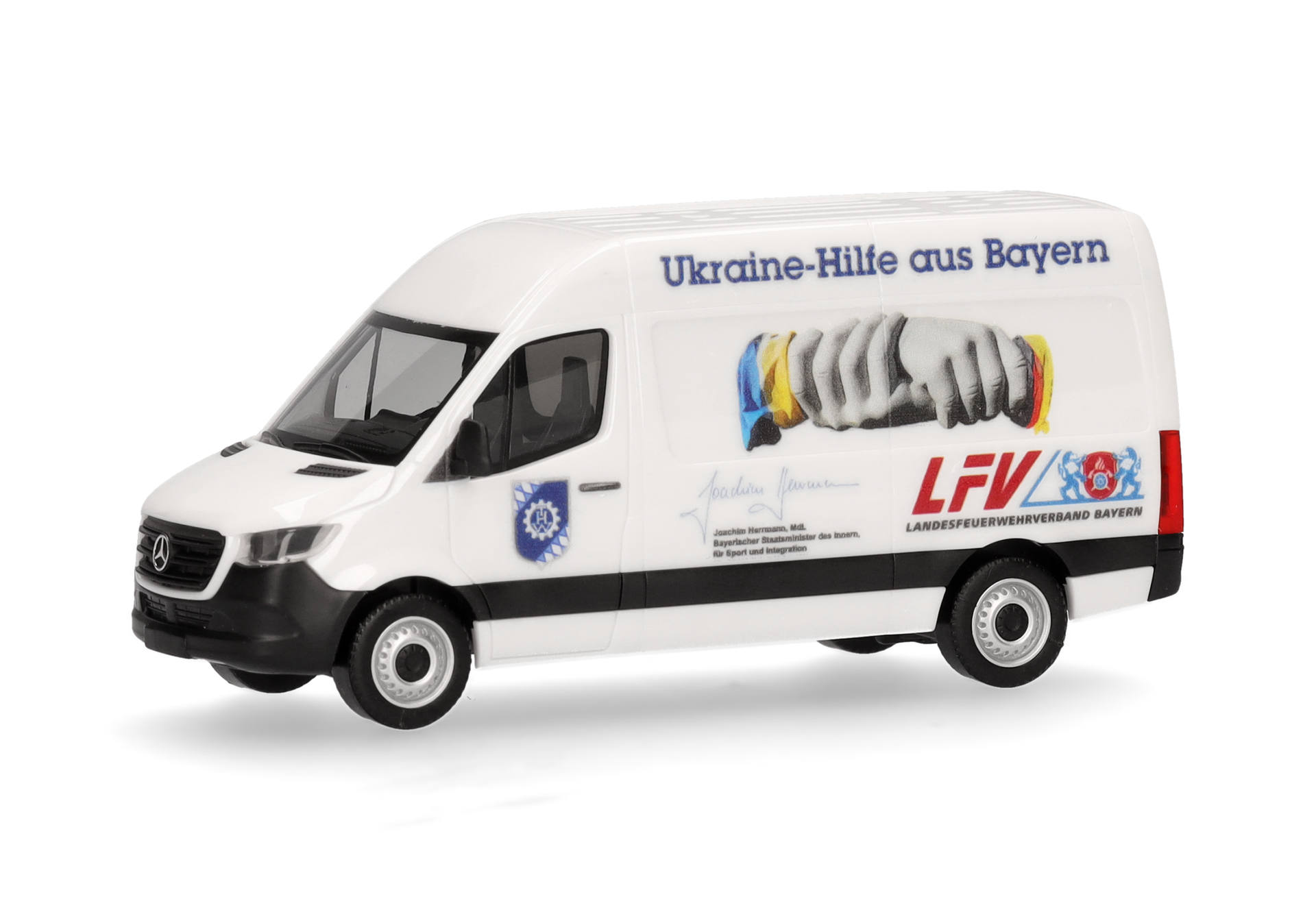Mercedes-Benz Sprinter 18 box high roof "Ukraine-Hilfe aus Bayern/THW/LFV" (Express) | 954730