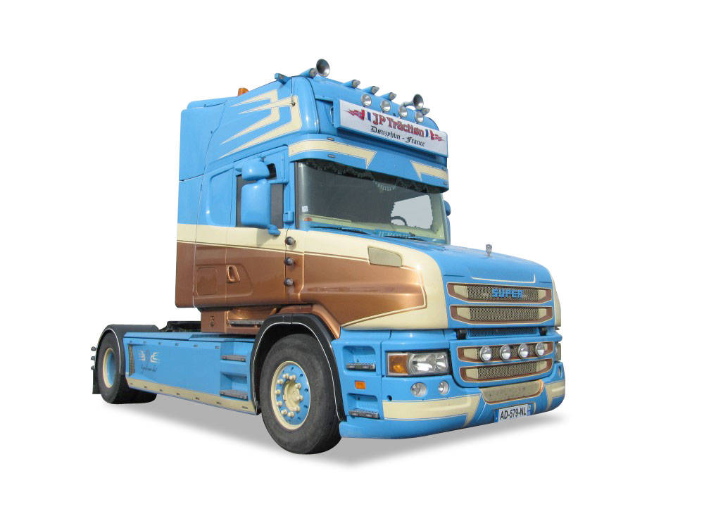Herpa Scania Hauber Topline rigid tractor "JP Traction" 80468038