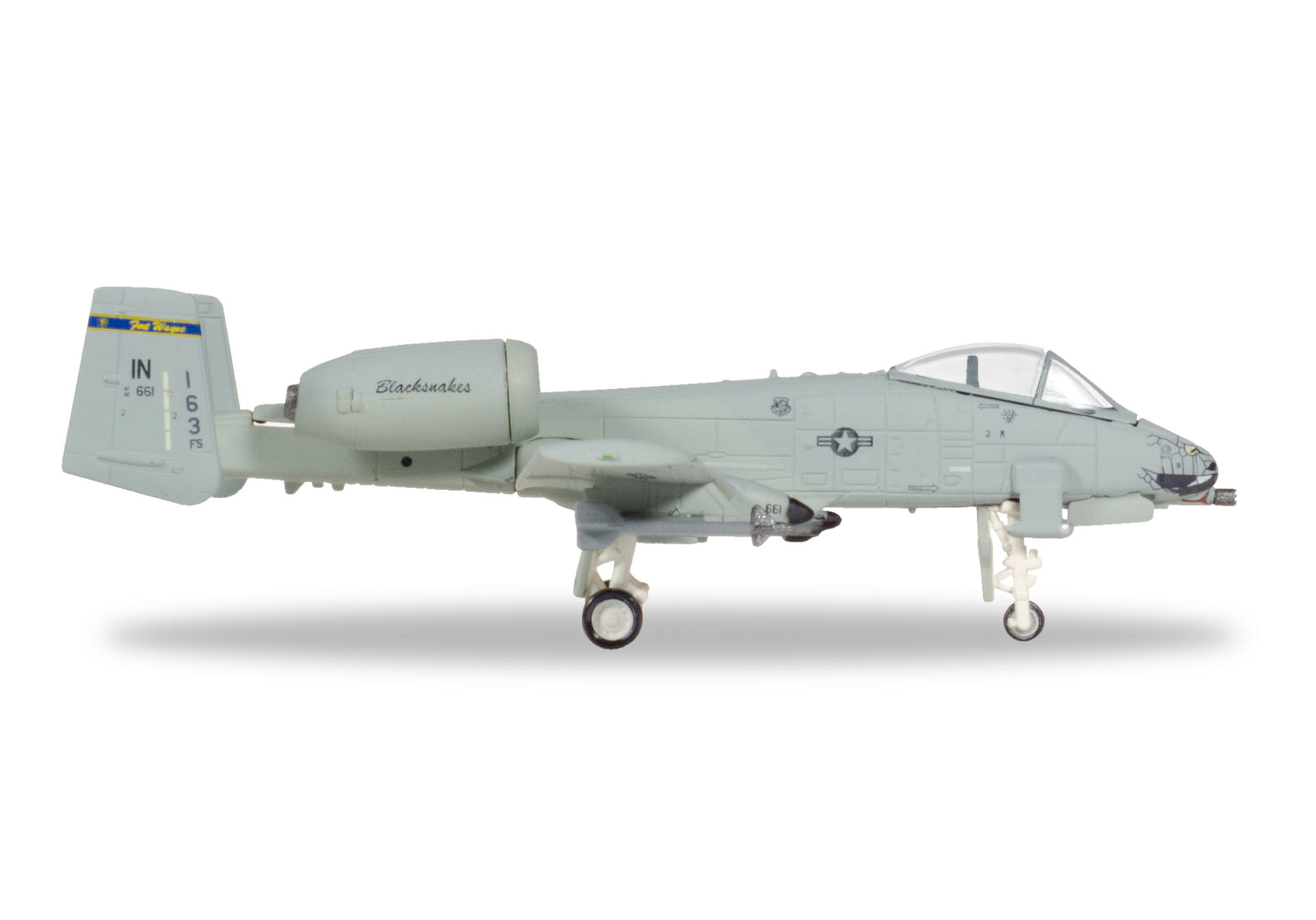 Herpa USAF Indiana ANG Fairchild A-10C Thunderbolt II, 163rd FS ...