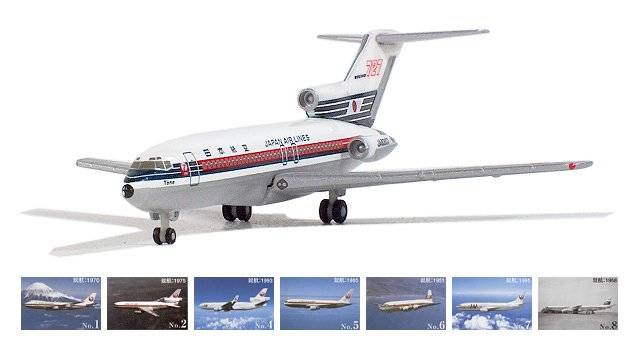 Herpa JAL – Japan Airlines 727-100 HISTORIC EDITION "old colors" 513982