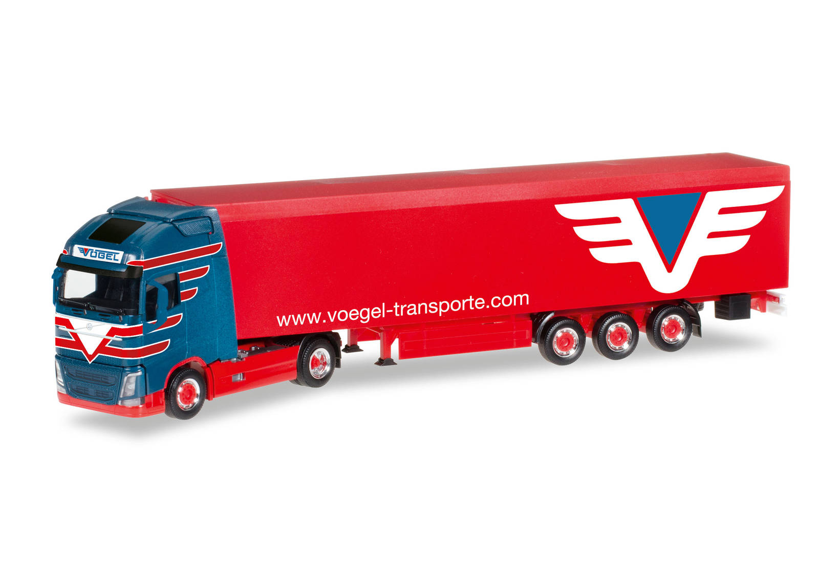 Herpa Volvo FH Gl. XL walking floor semitrailer "Voegel" (A) 305921