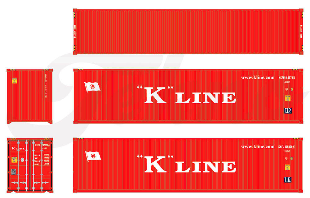 Herpa 40 ft. Container "K-Line" 80468920