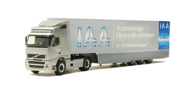 Herpa Volvo GL box semitrailer "IAA2006" 280518