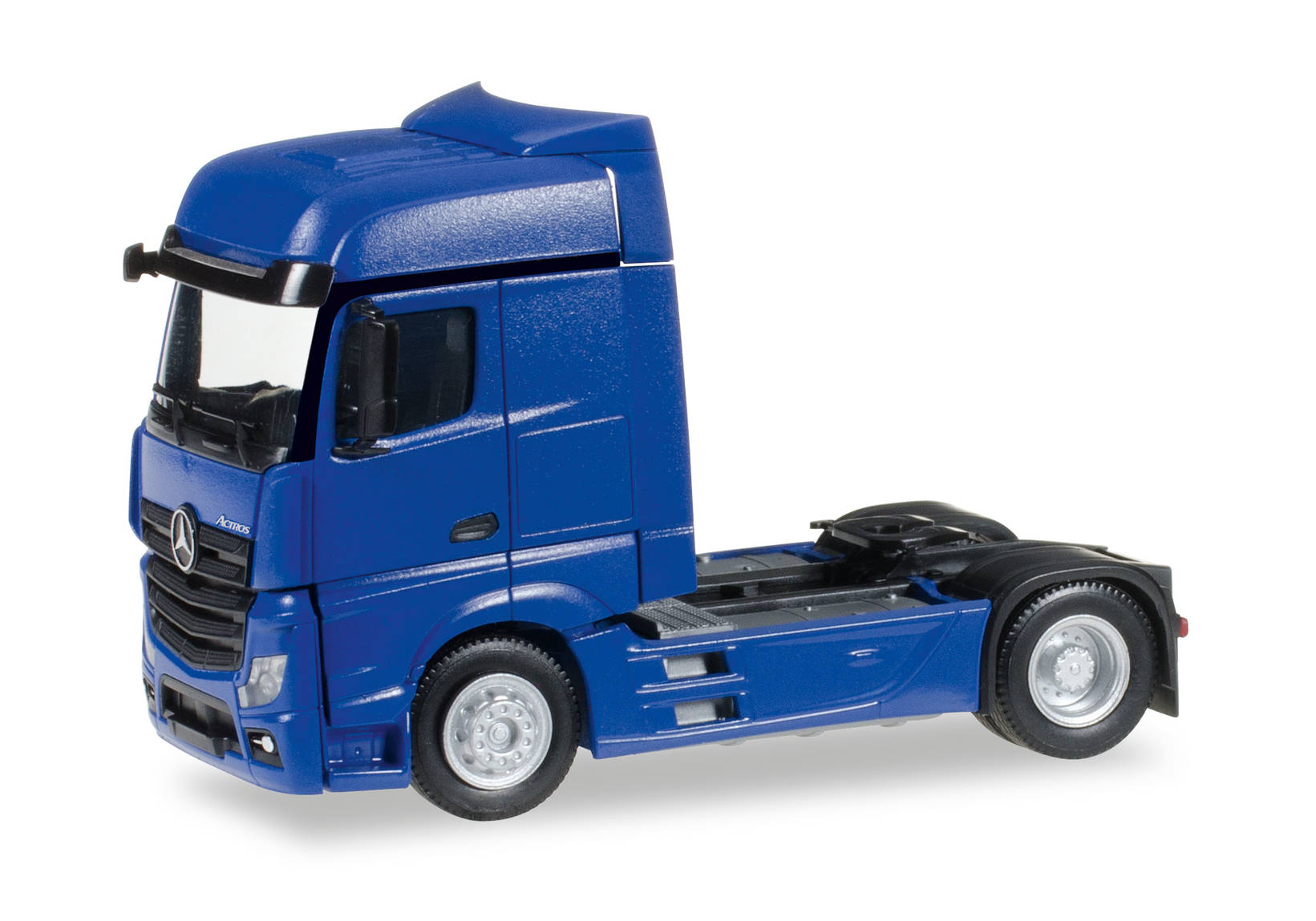 Herpa Mercedes-Benz Actros Bigspace rigid tractor, ultra marin blue ...