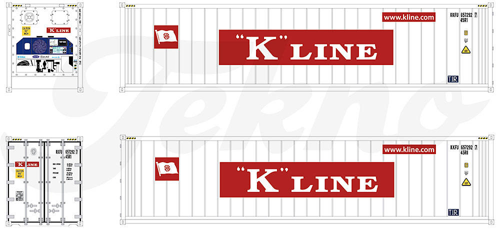 Herpa TB 40ft. refrigerated container "K-Line" 80470484