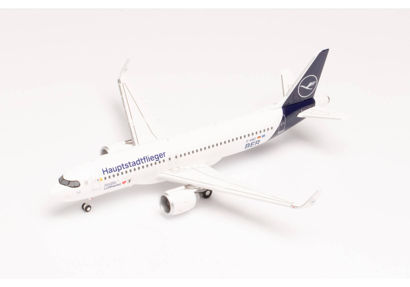 Herpa Lufthansa Airbus A320neo "Hauptstadtflieger" 571302