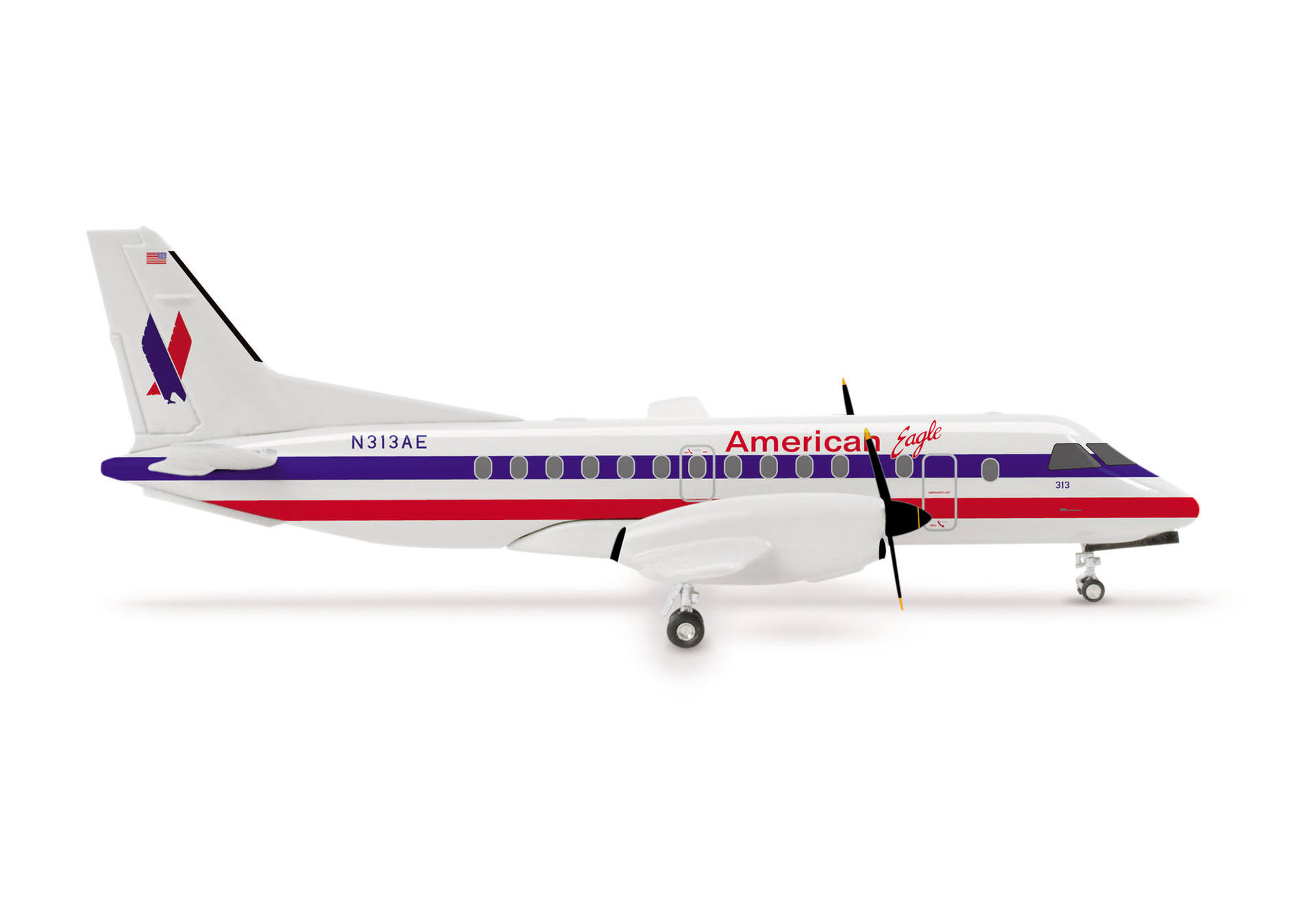 Herpa American Eagle Saab 340 553148