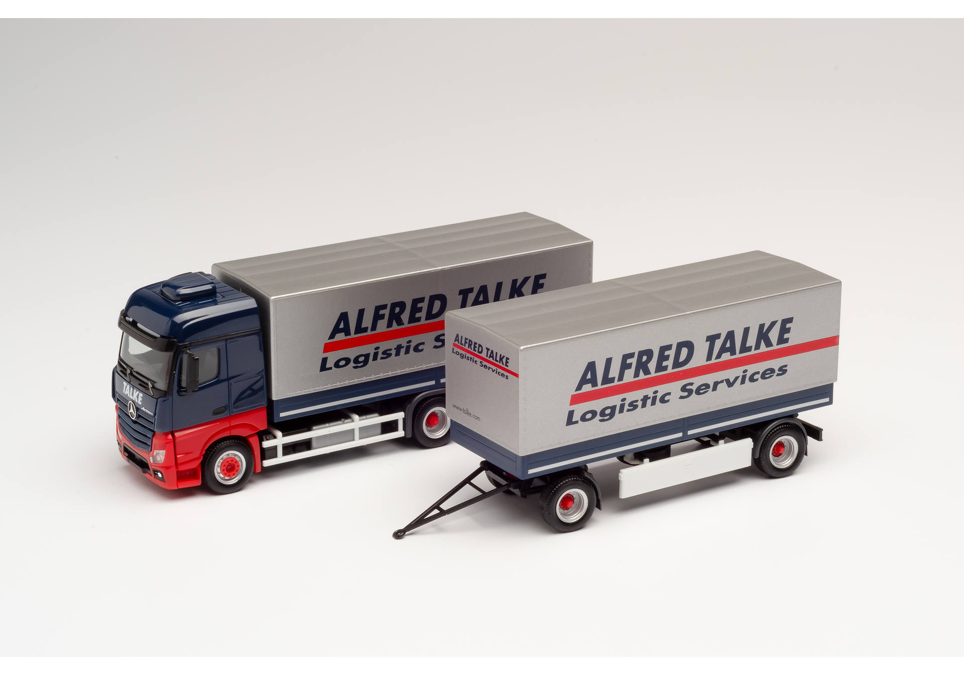 Herpa Mercedes-Benz Actros Bigspace Planen-Hängerzug "Alfred Talke" 311250