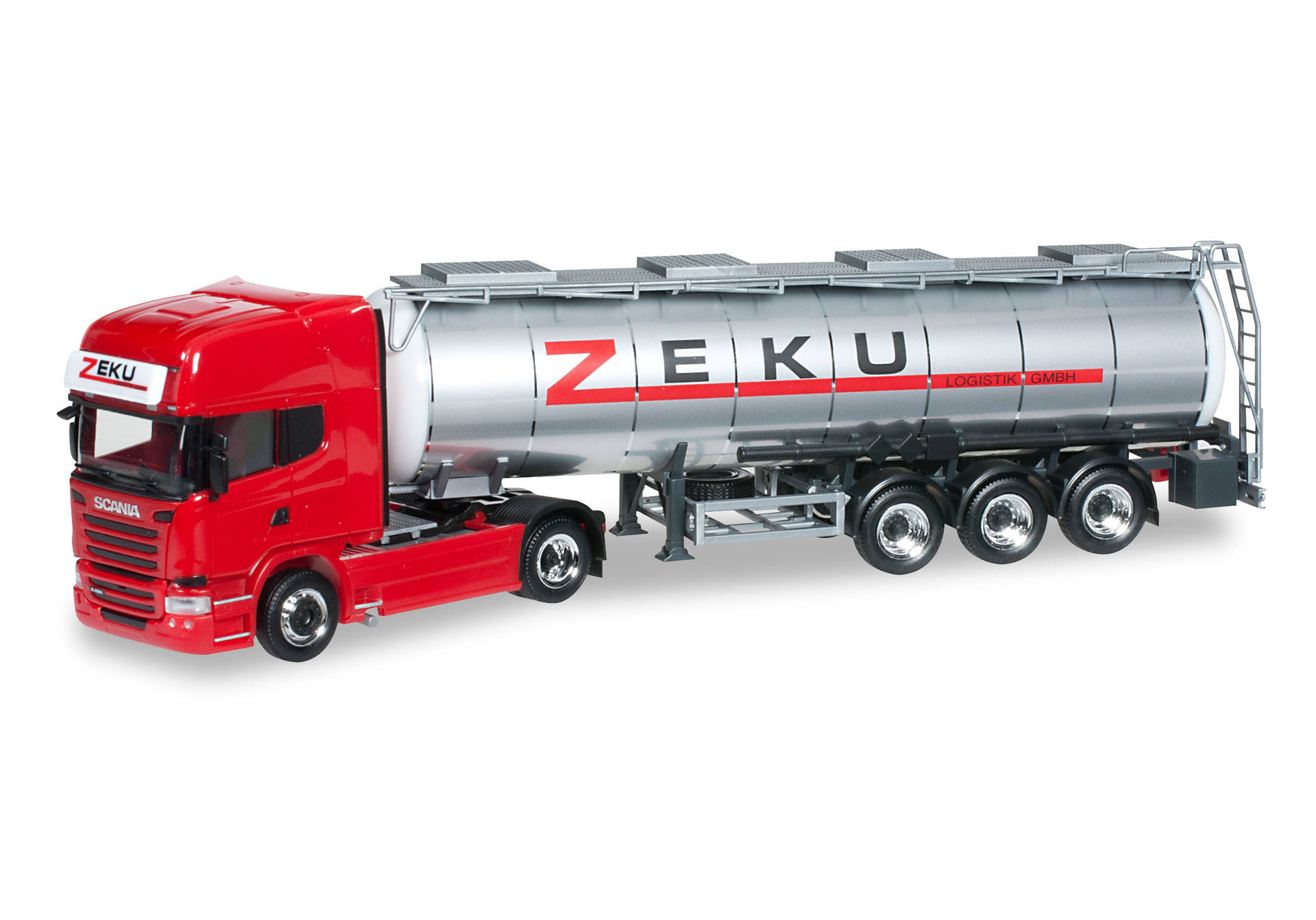 Herpa Scania R 2013 TL Chemietank-Sattelzug "ZEKU" 917315