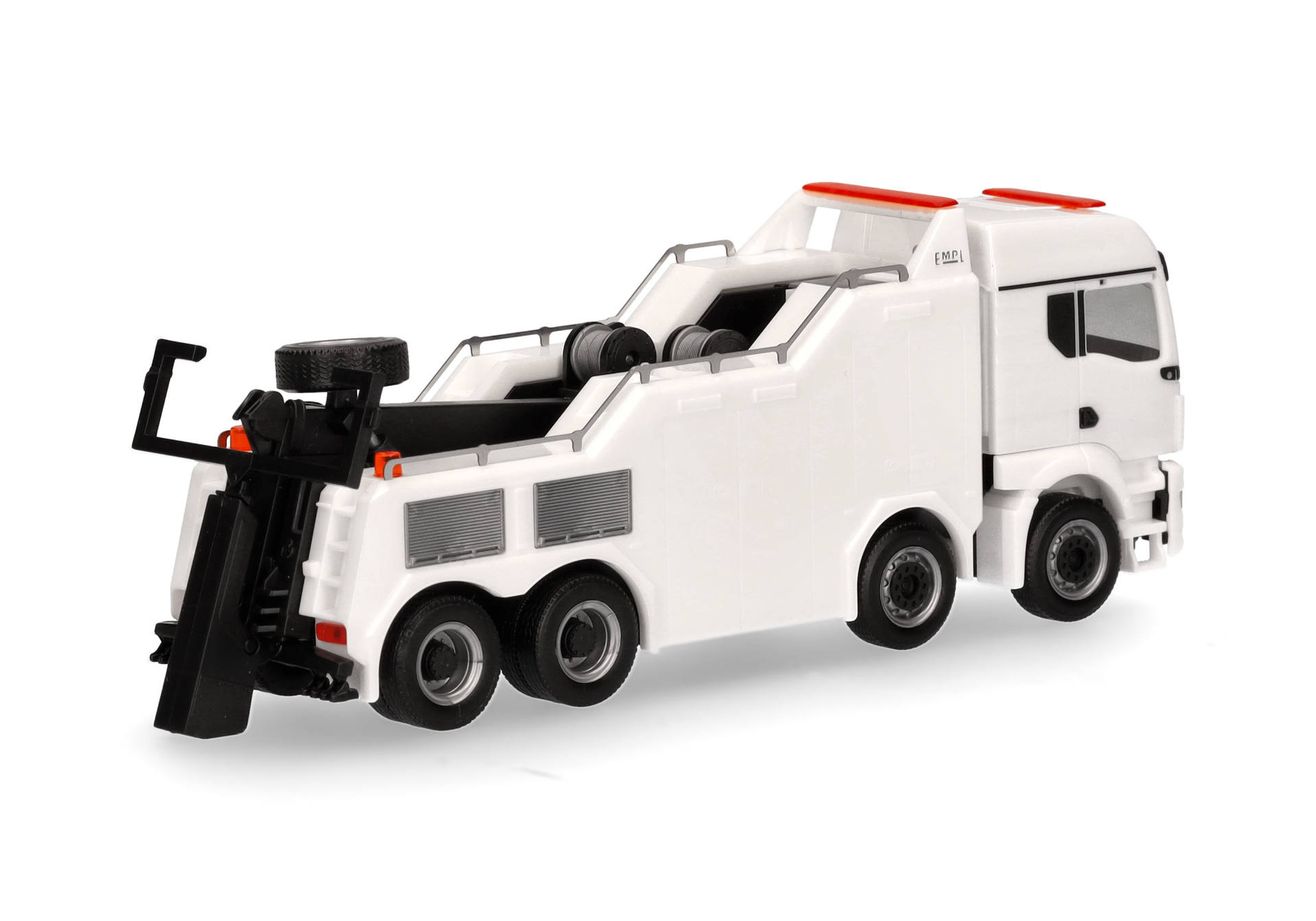 MAN TGS TM Empl Bison Wrecker tow truck, white | 954747