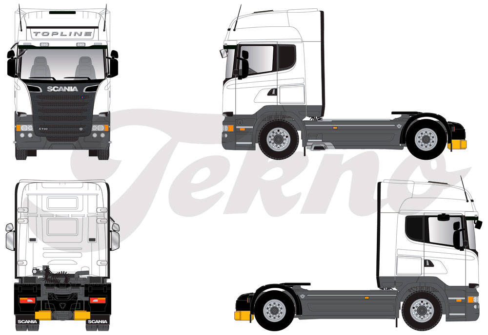 Herpa Scania R TL 4x2 rigid tractor 80465091