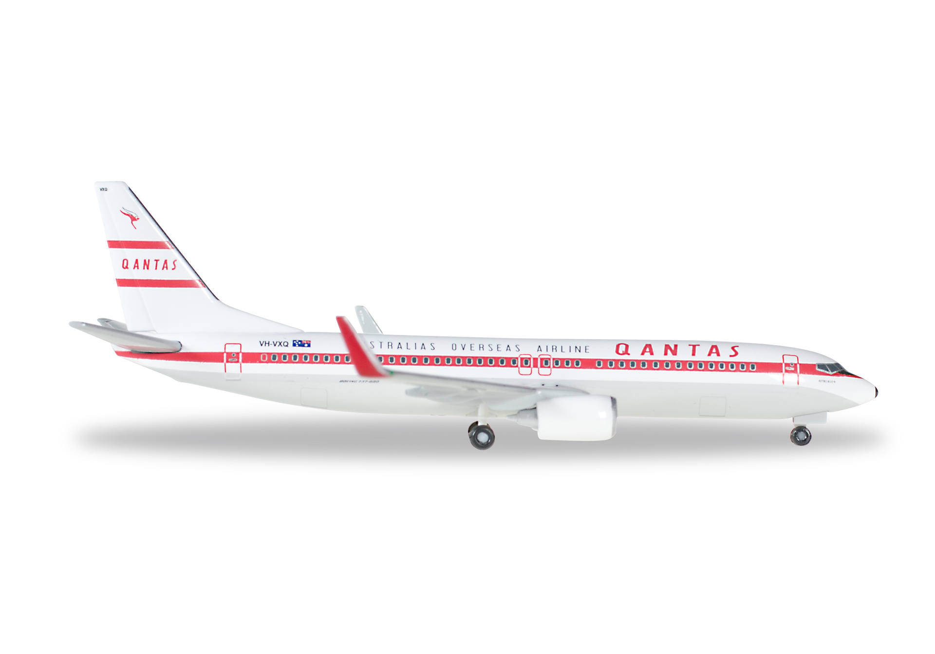 Herpa Qantas Boeing 737-800 "Retro Roo II" 529020