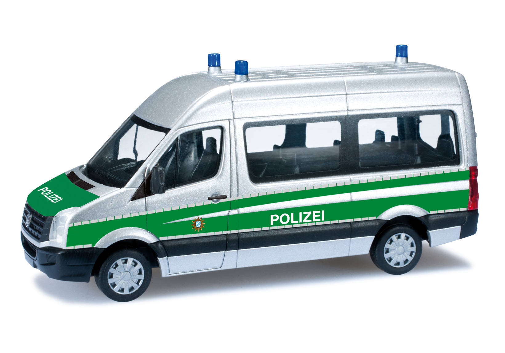 Herpa VW Crafter 2011 bus "bavaria police department" 090322