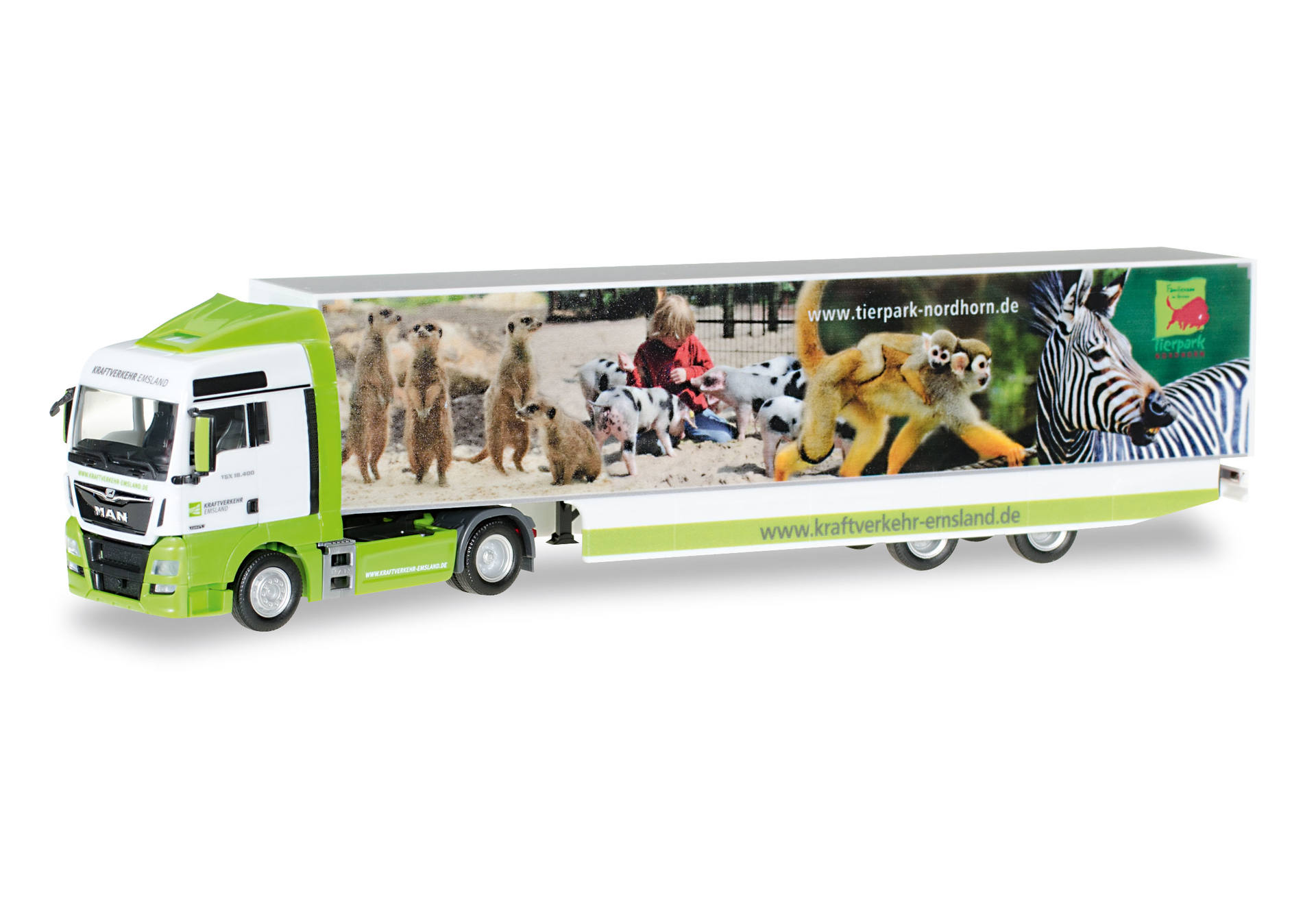 Herpa MAN TGX box trailer "Emsland GmbH" 926157