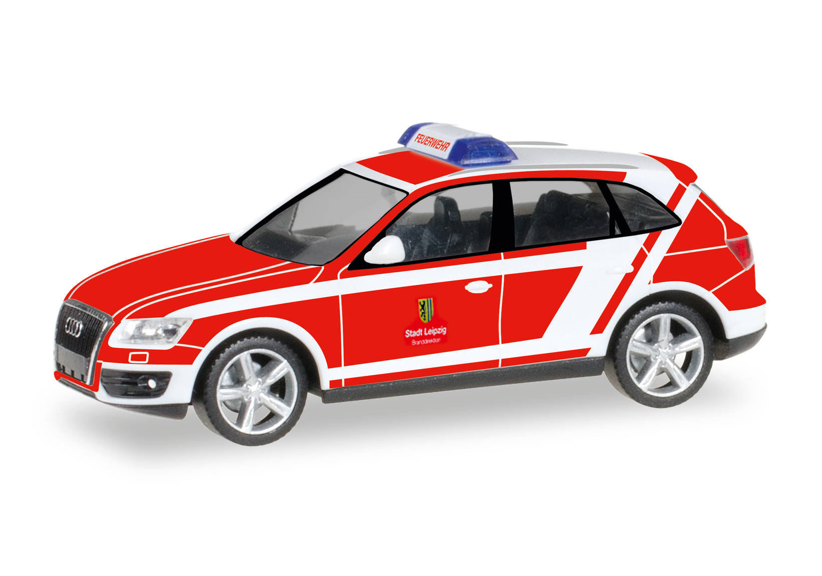 Herpa Audi Q5 command vehicle "Leipzig fire department" 092371