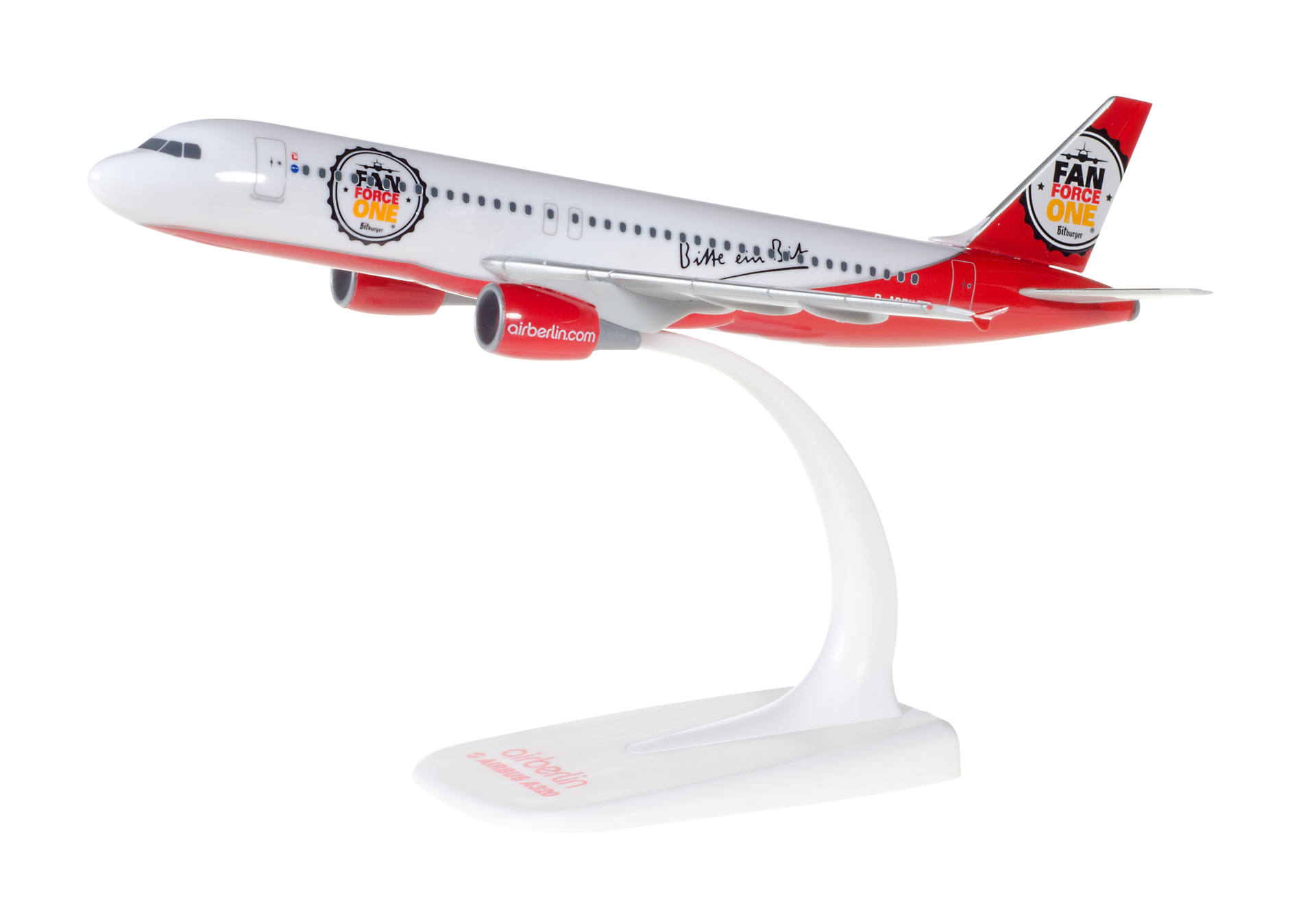 Herpa airberlin Airbus A320 "Fan Force One" 611213