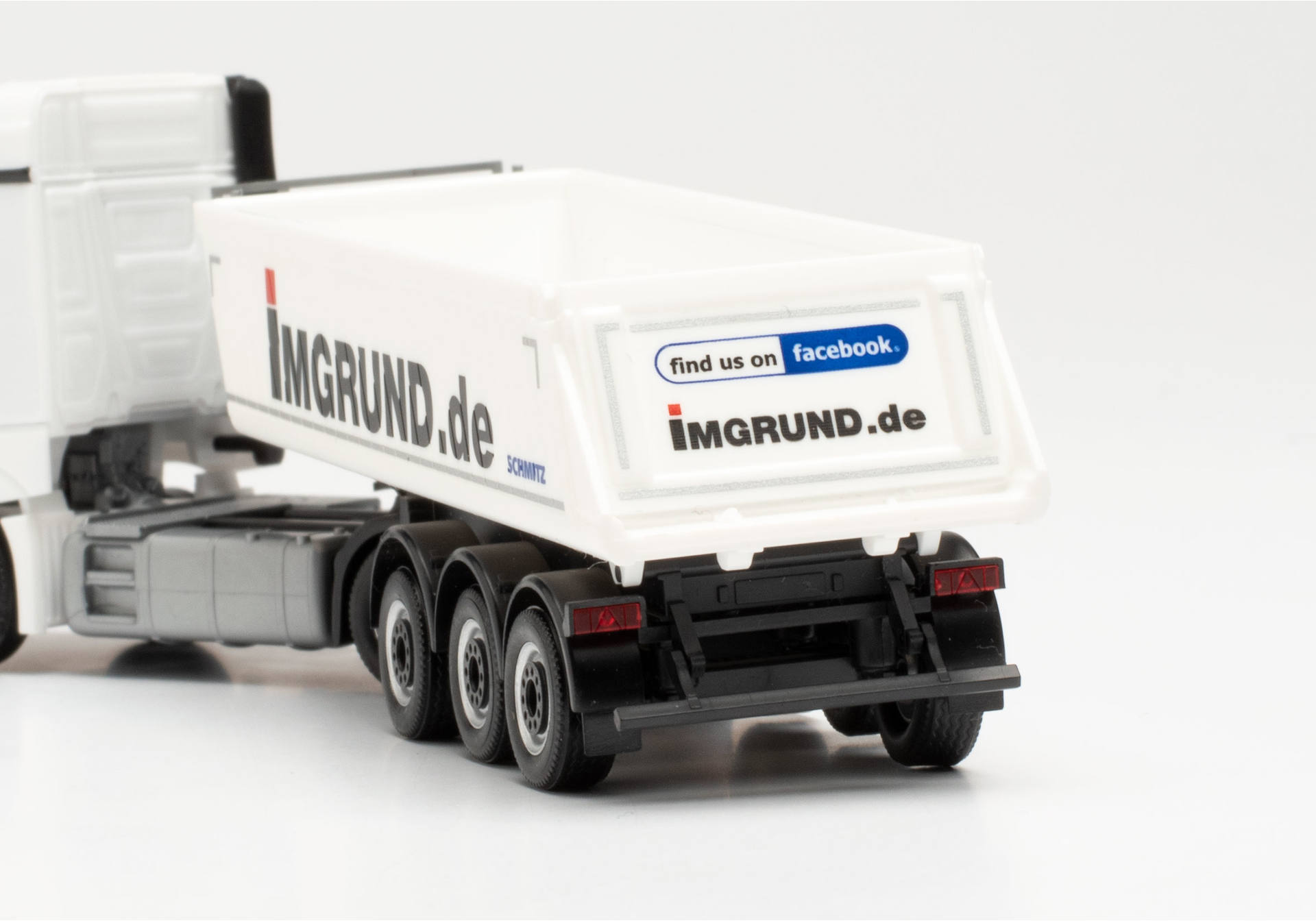 Herpa Mercedes-Benz Actros Streamspace 2.5 Schmitz tipper semitrailer ...