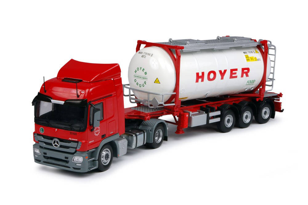 Herpa Mercedes-Benz Actros LH03 container semitrailer "Hoyer" 80462858