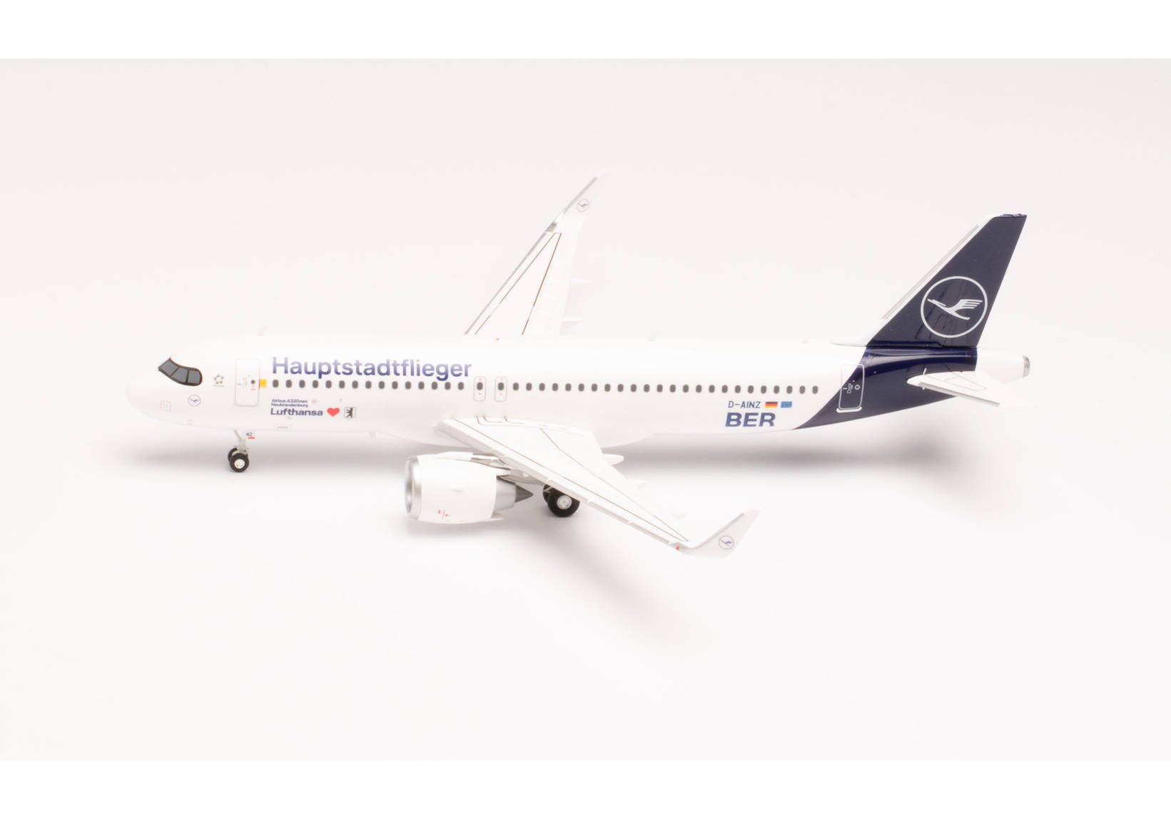 Herpa Lufthansa Airbus A320neo "Hauptstadtflieger" 571302