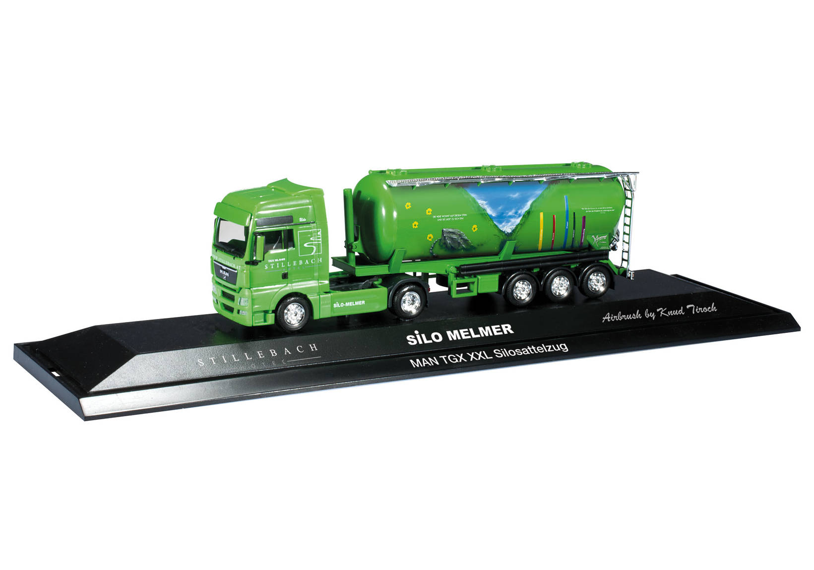 Herpa MAN TGX XXL Silo-Sattelzug "Melmer Stillebach" (A) 121507