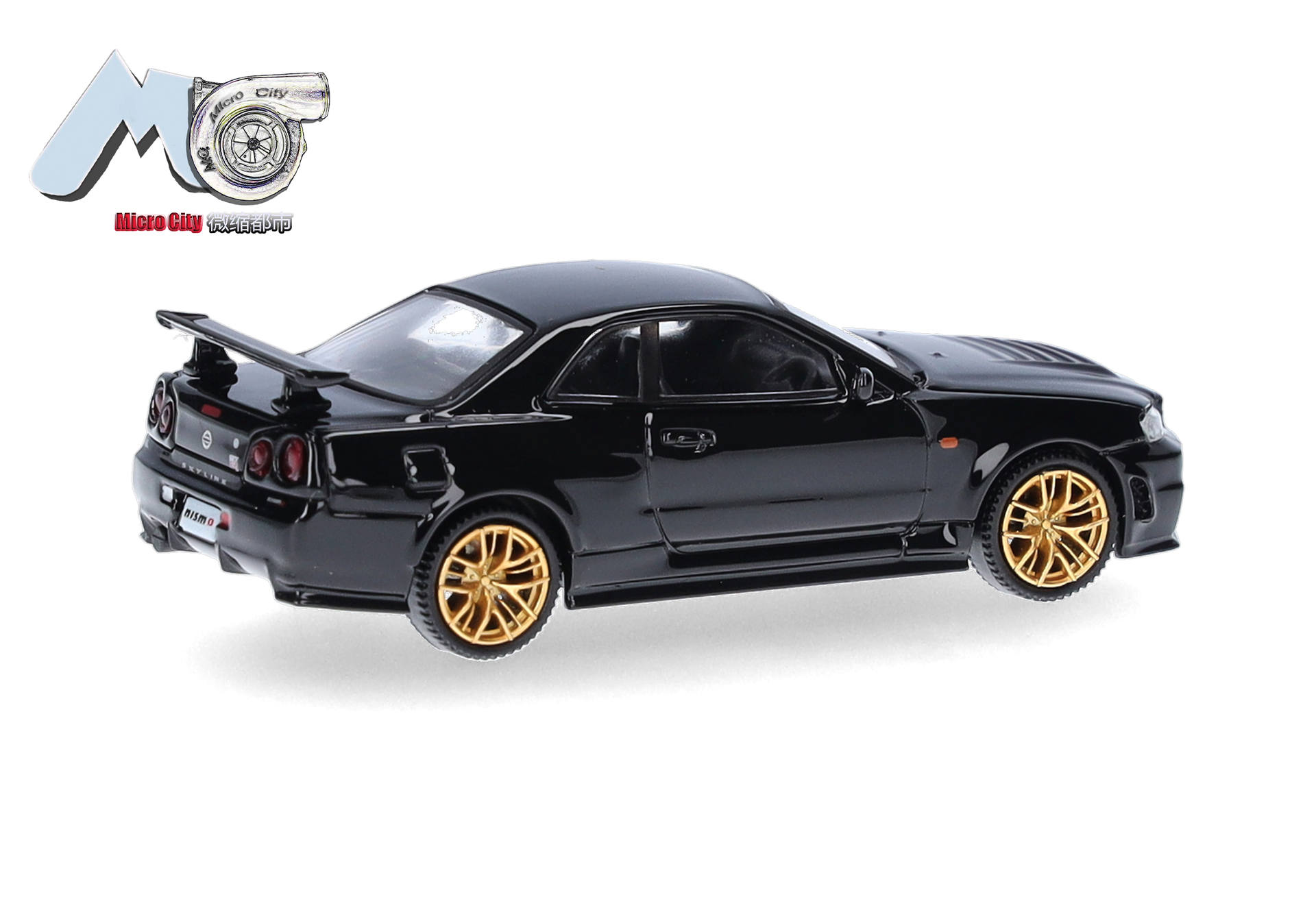 MicroCity: Nissan GTR 34, black | 87MC000046
