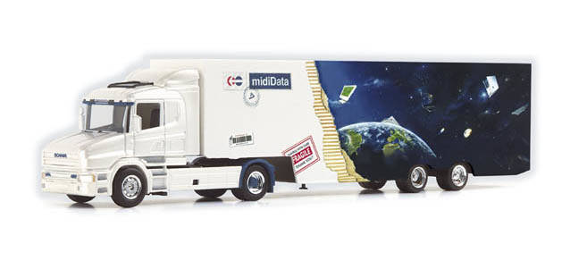 Herpa Scania conventional box semitrailer "Girr" 120265
