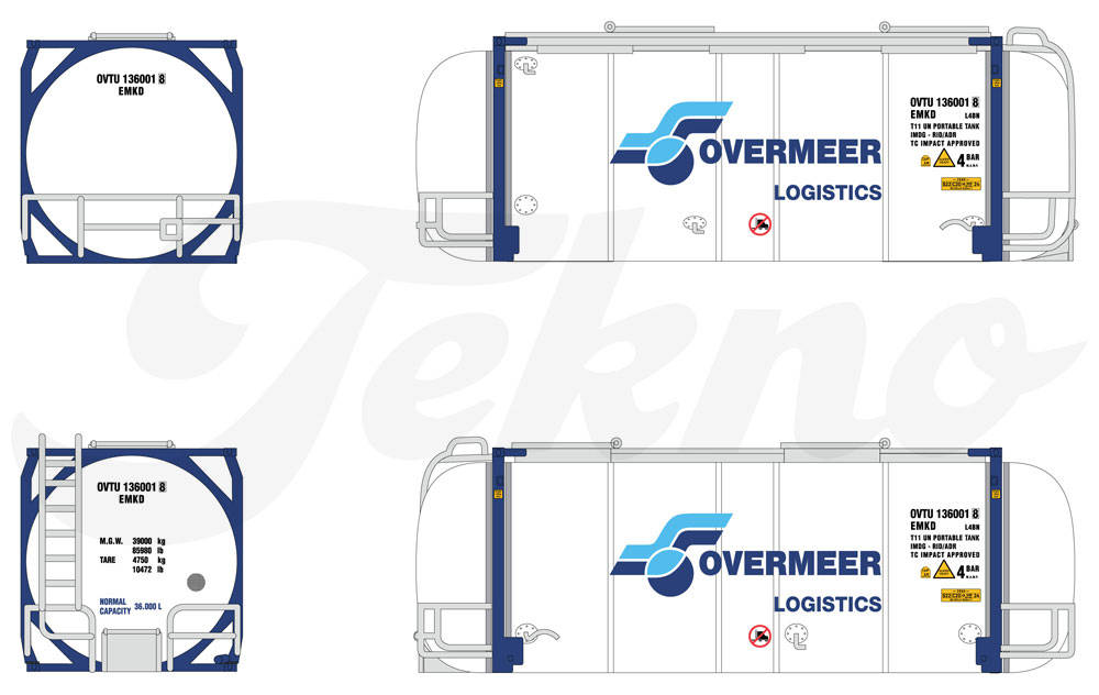 Herpa swapcontainer "Overmeer" 80468346