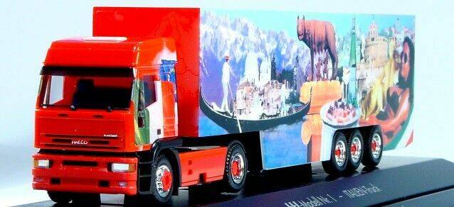 Herpa Iveco EuroTech box semitrailer "Italian Truck" 236768