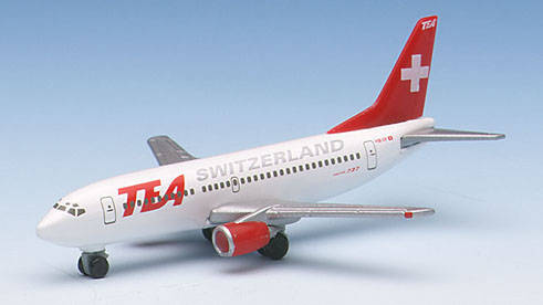 Herpa TEA Switzerland Boeing B737-300 500456