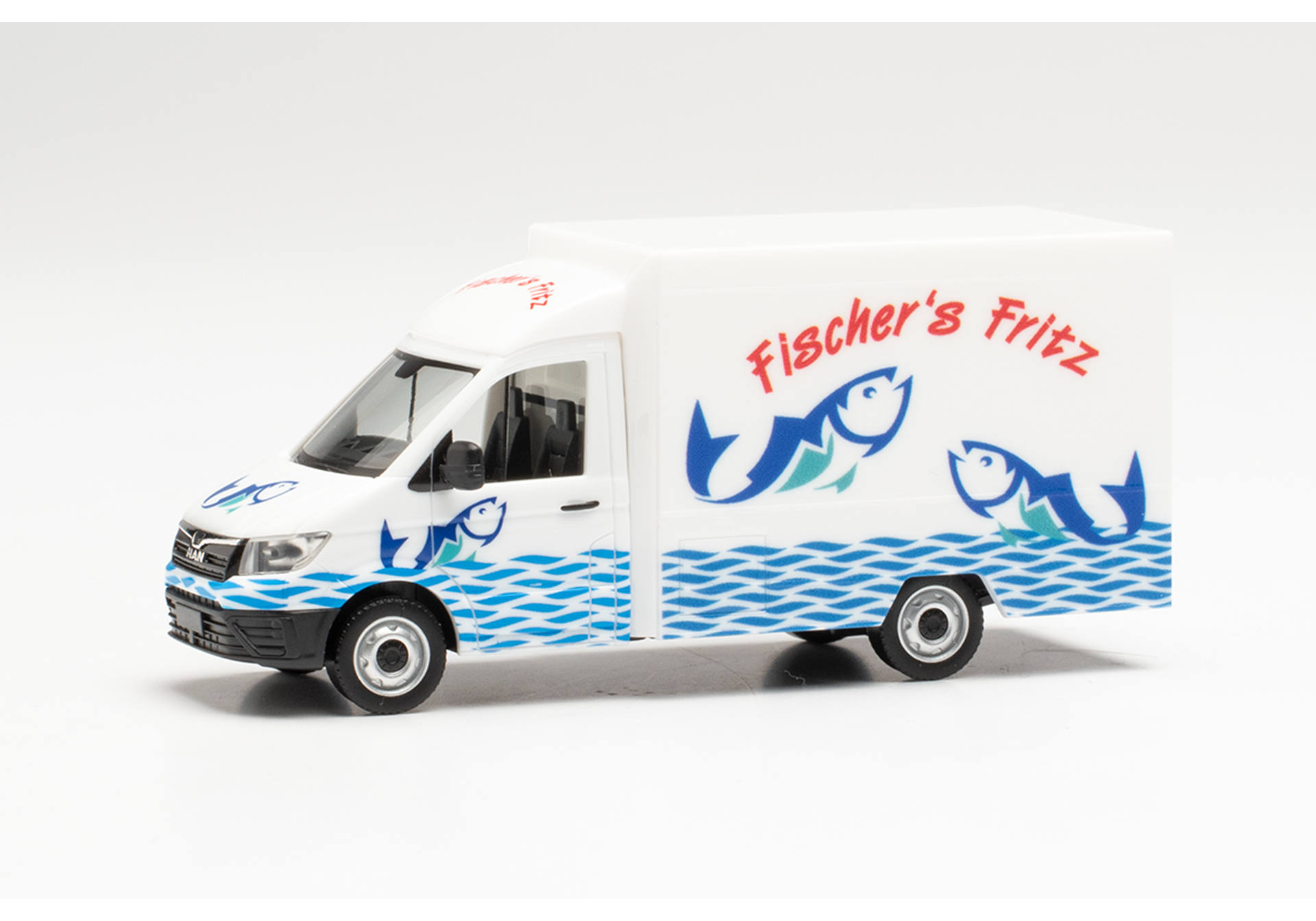 Herpa MAN TGE Foodtruck "Fischer's Fritz" 096447
