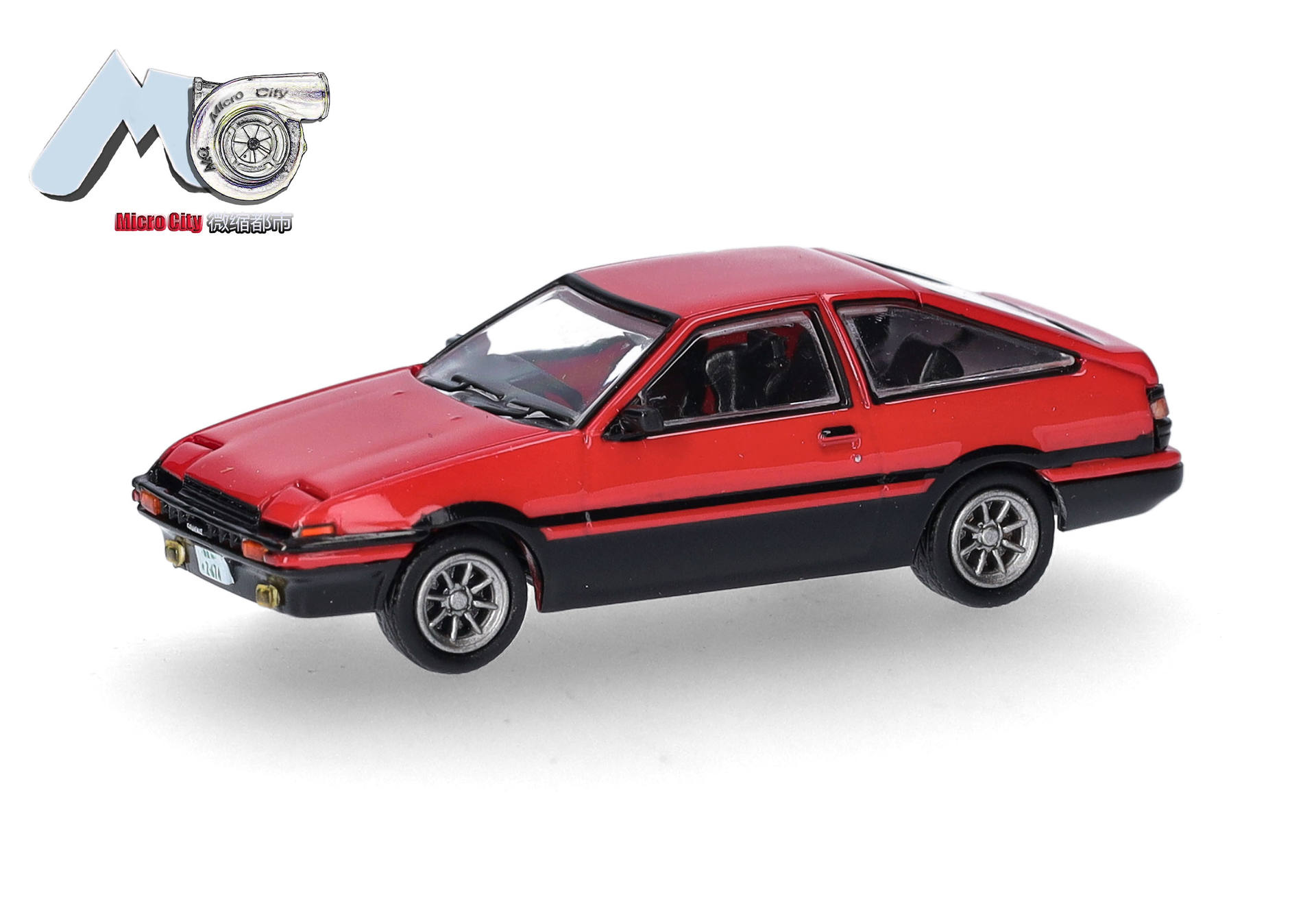 MicroCity: Toyota Corolla AE86, red (1983-1985) | 87MC000003