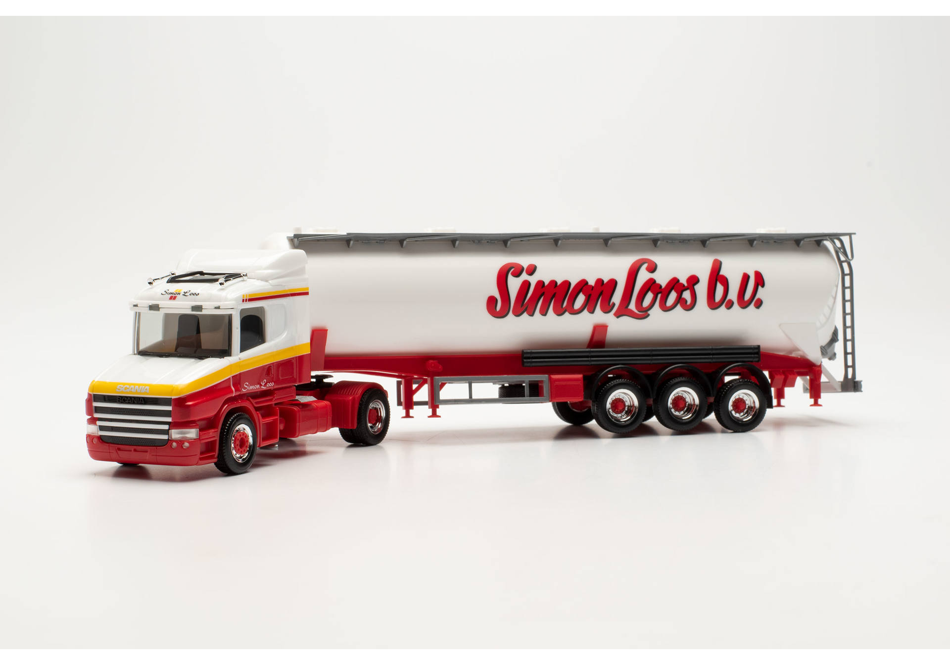 Herpa Scania conventional silo semitrailer Simon Loos 314824