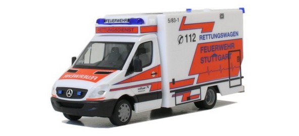 Herpa MB Sprinter 06 "Stuttgart fire department" 289269