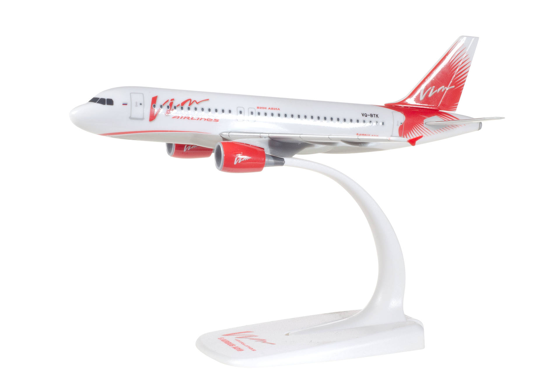 Herpa Vim Avia Airbus A319 - VQ-BTK 611657
