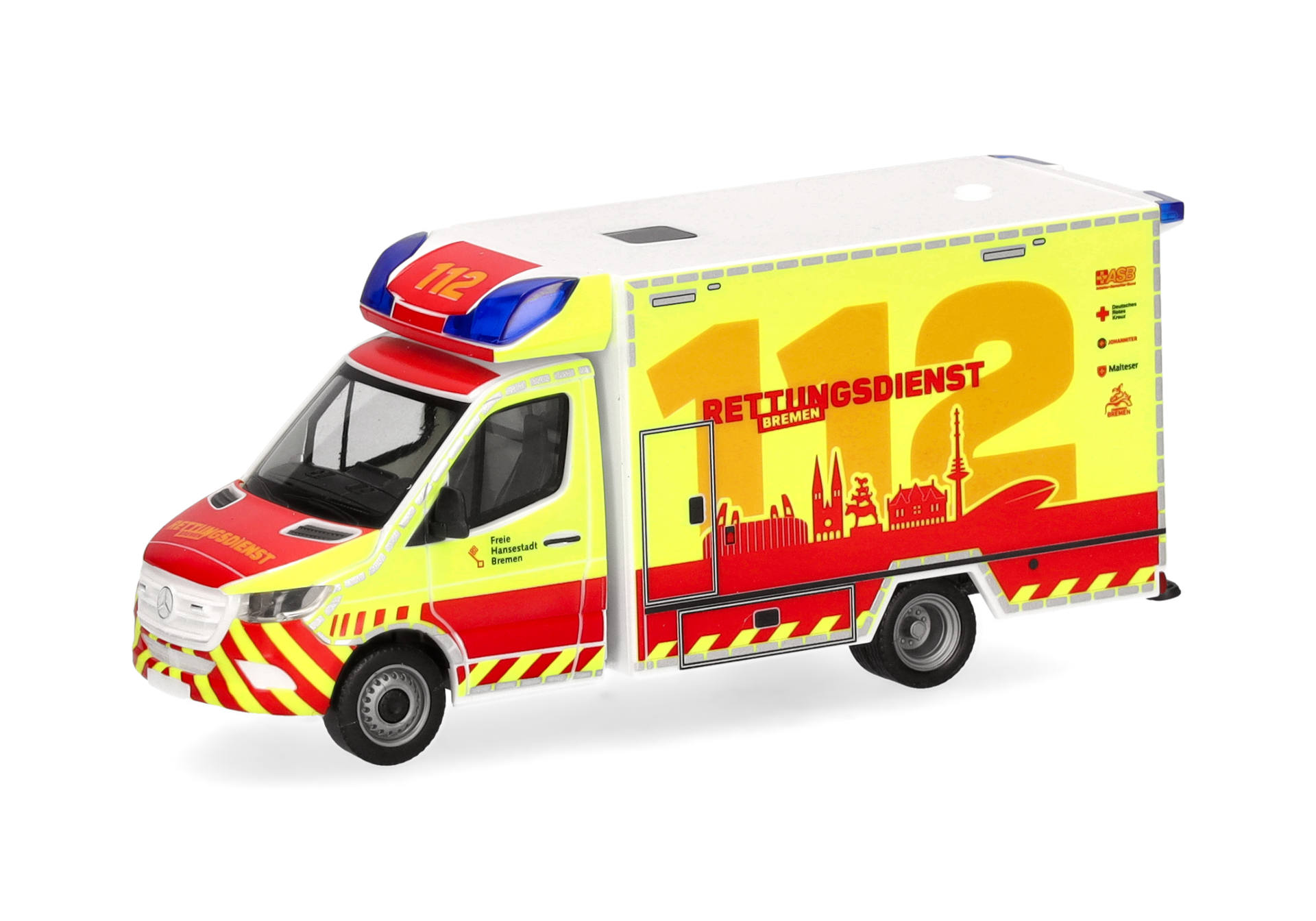 Mercedes-Benz Sprinter 18 Fahrtec rescue vehicle "fire brigade Bremen ...