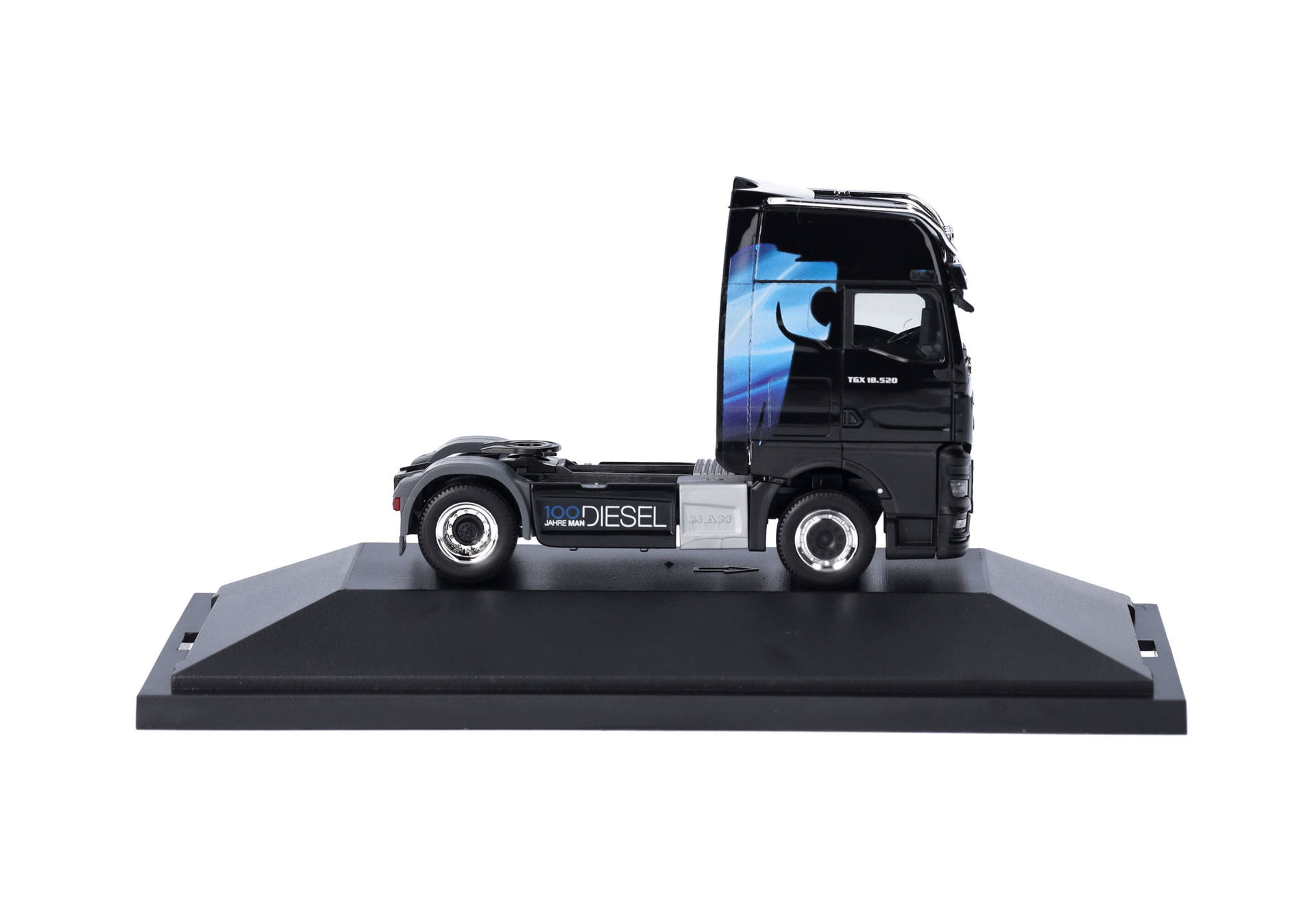 MAN TGX GX rigid tractor 2axles, black "100 Jahre Diesel/MAN Truck ...