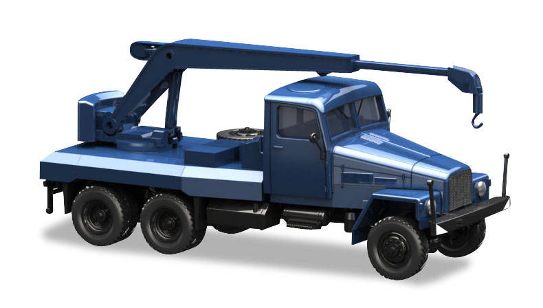 Herpa IFA G5 Cranetruck, blue 308106
