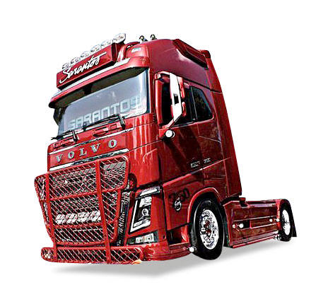 Herpa Volvo FH Gl. XL 4x2 rigid tractor "Sarantos" 80469336