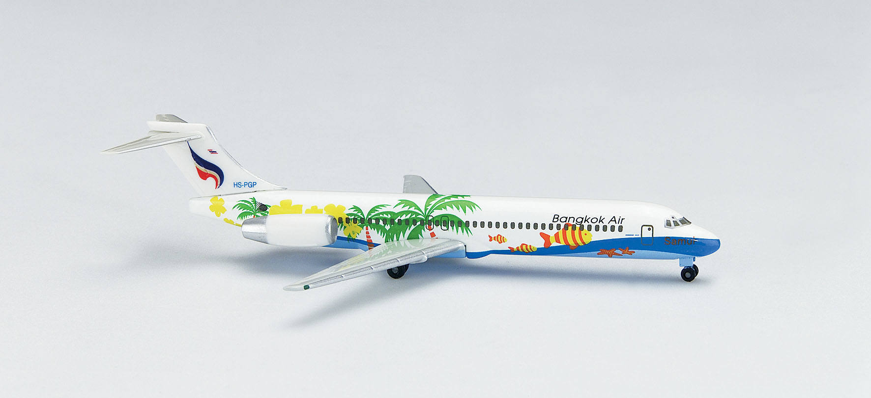 Herpa Bangkok Airways Boeing 717-200 "Samui" 510417