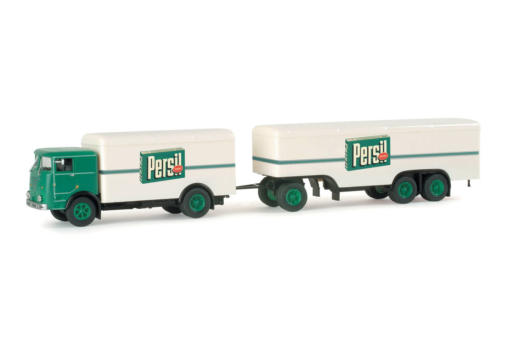 Herpa Büssing LU 11/16 Koffer-Hängerzug "Persil" 155588