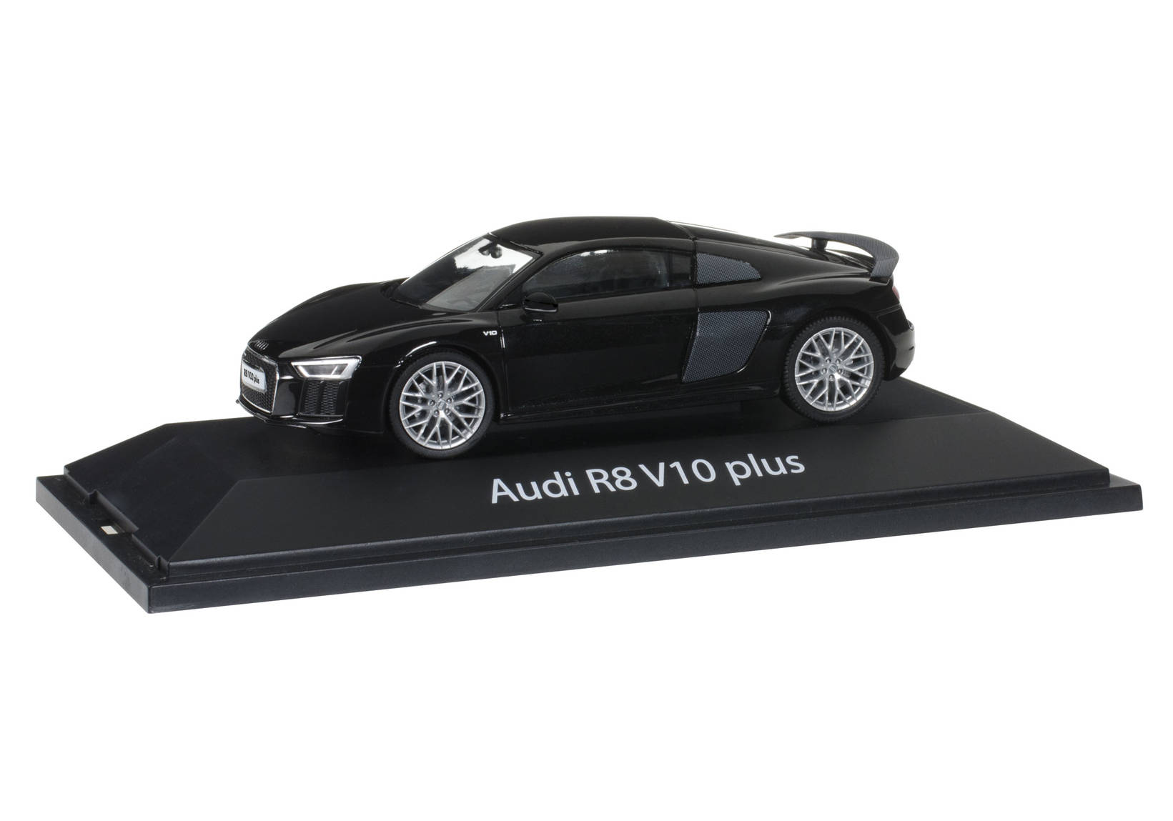 Herpa Audi R8 V10 plus, mythos black metallic 070935