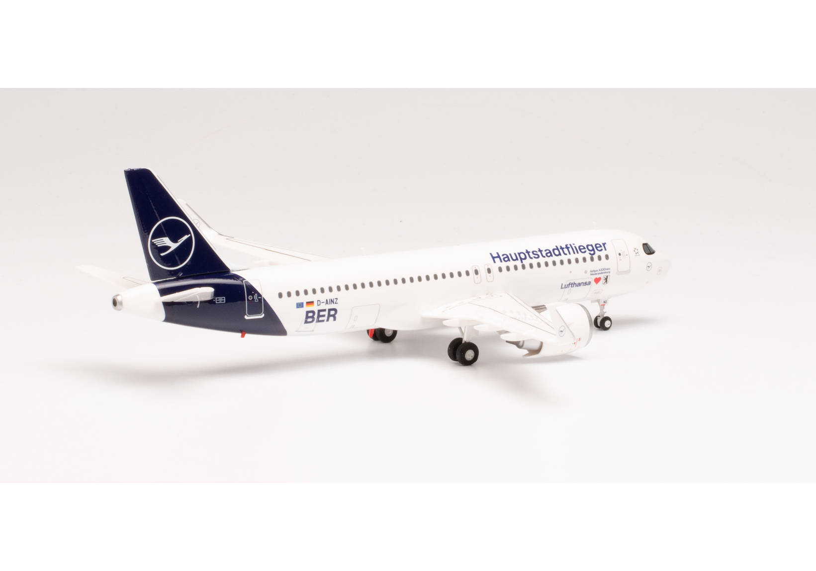 Herpa Lufthansa Airbus A320neo "Hauptstadtflieger" 571302