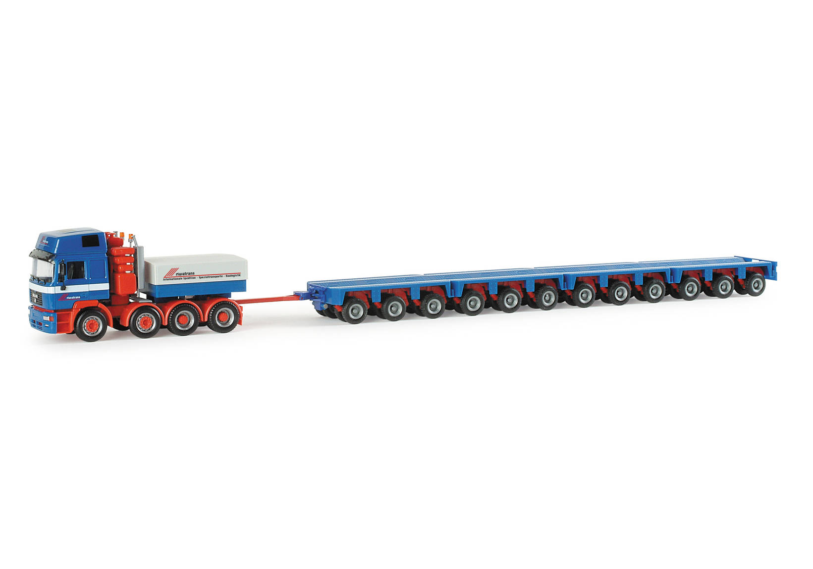 Herpa MAN F2000 heavy duty semitrailer "Riwatrans" 154857
