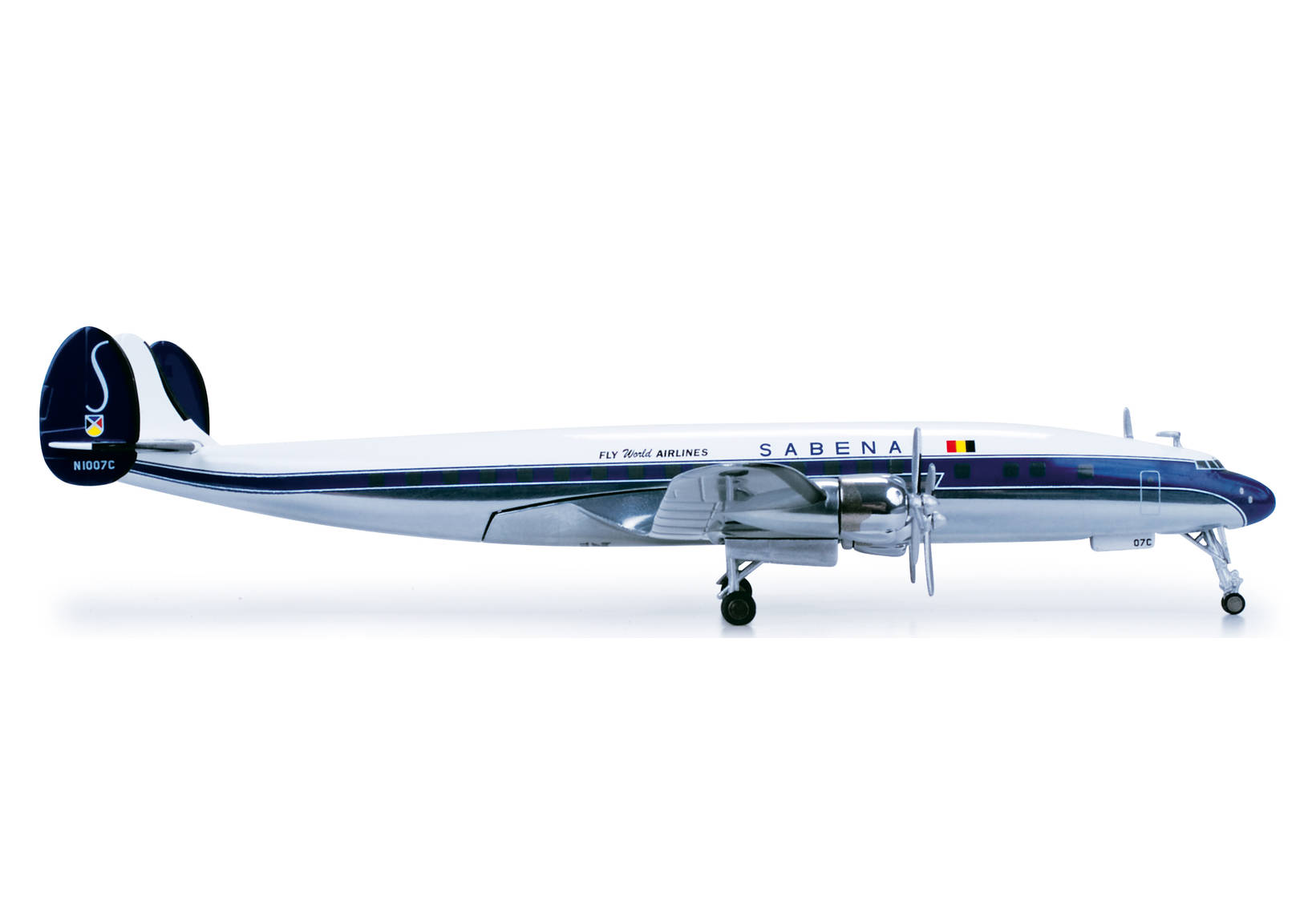 Herpa Sabena Lockheed L-1049H Super Constellation 553698
