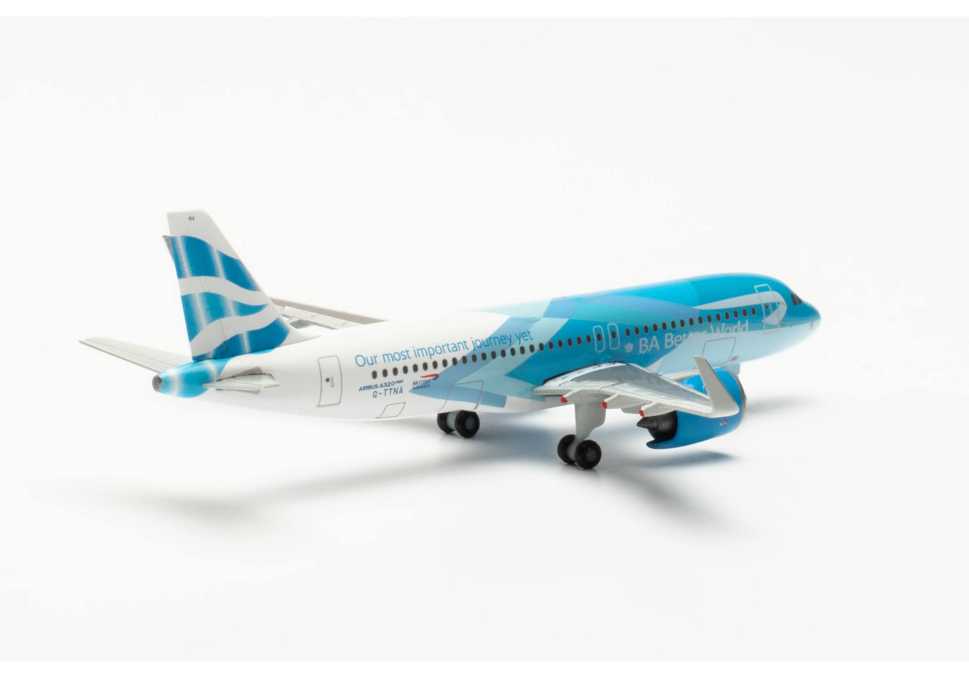 Herpa British Airways Airbus A320neo “BA Better World” – G-TTNA 536400