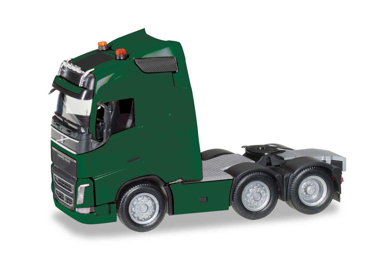 Herpa Volvo FH GL 6x2 rigid tractor with headlights and two flashing ...