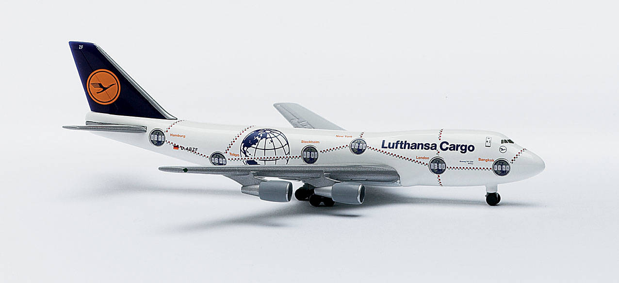 Herpa Lufthansa Cargo Boeing 747-200F The Service Revolution 516020